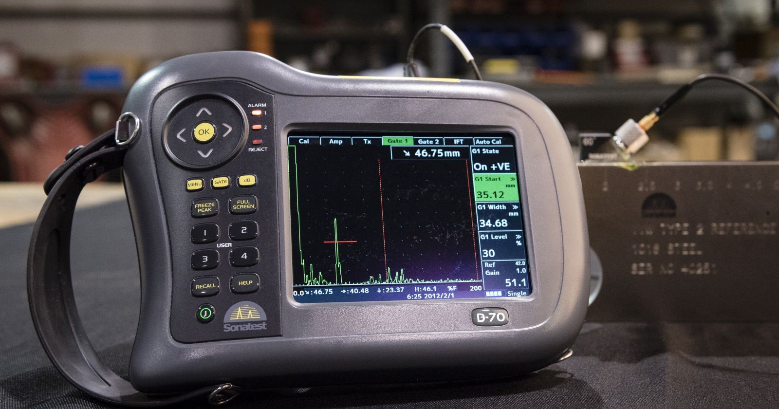 Linear Array Scanner Workflow : Sonatest