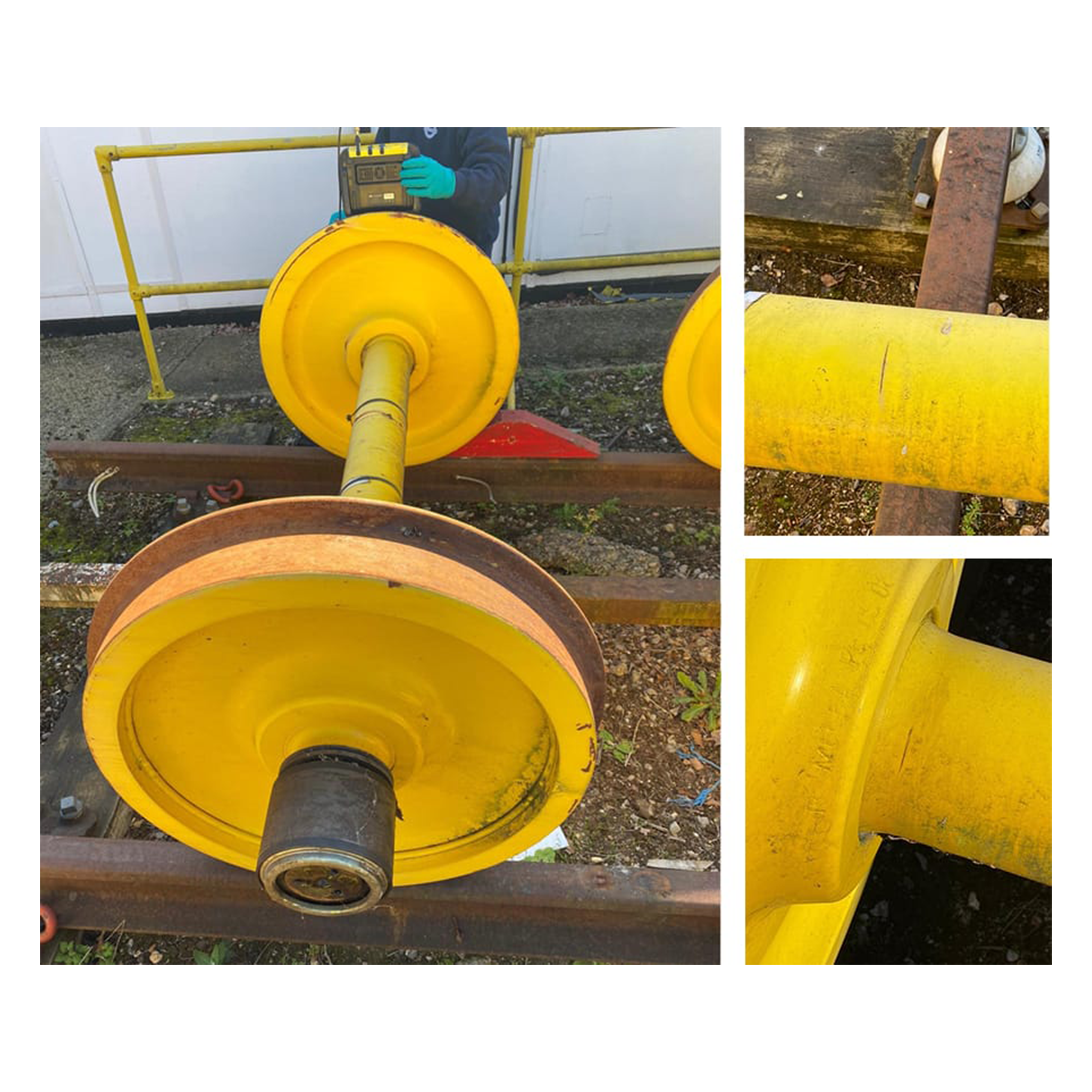 Ultrasonic Rail Solid Axle Inspection with the Sonatest Wave : Sonatest