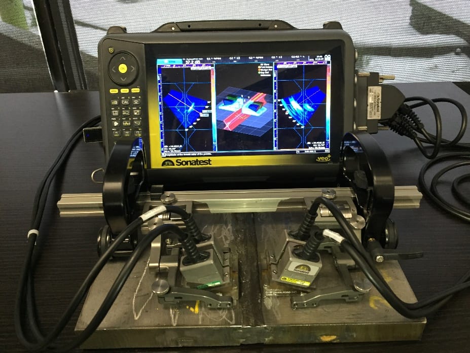 Dual Linear Array (DLA) – Encoded Weld Inspection : Sonatest