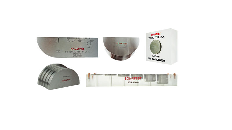 Calibration Blocks & Cable Accessories for NDT Ultrasonic Testing | UK